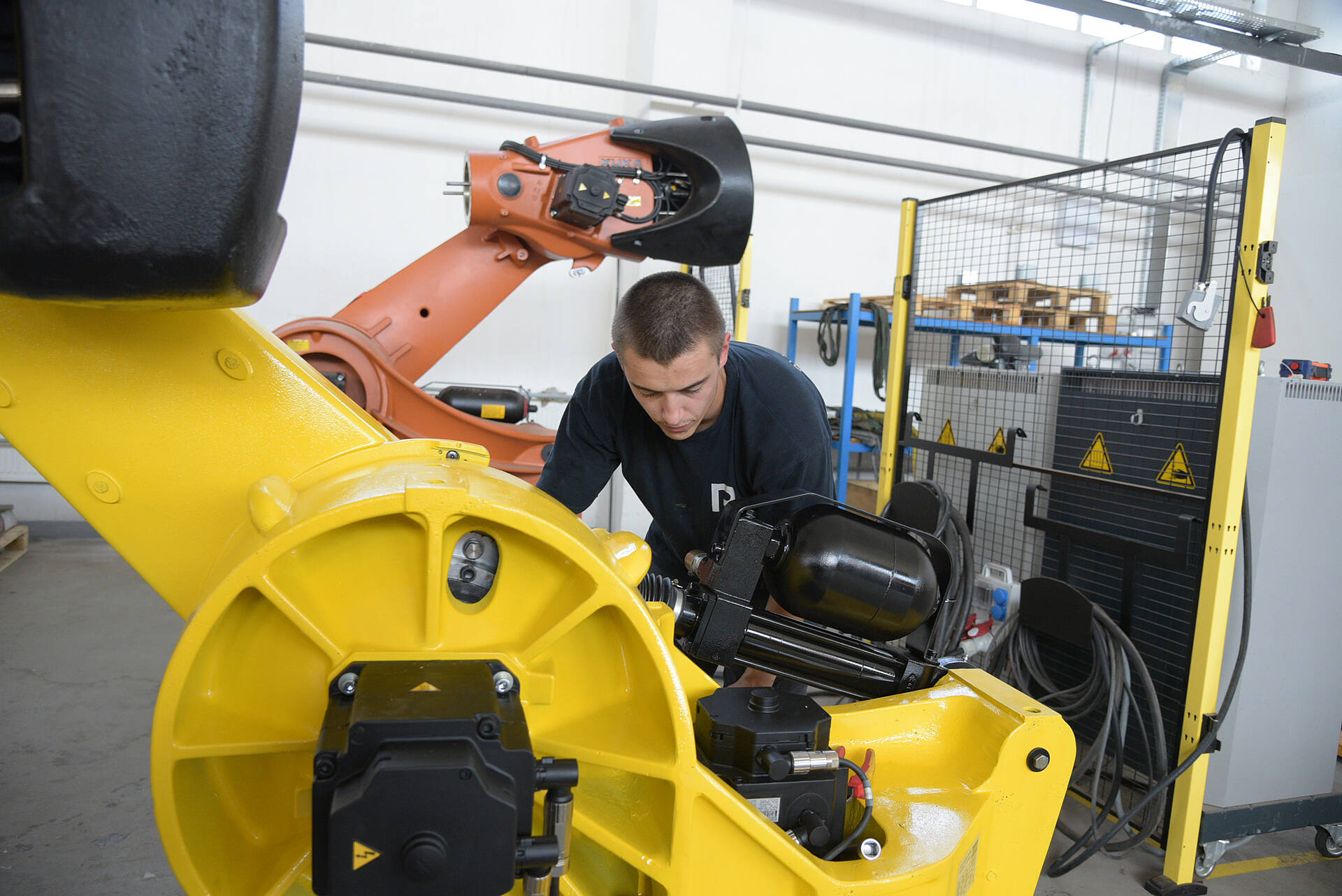 Servis priemyselných robotov